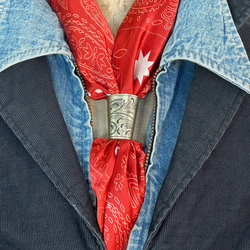 Western Scarf Slide - Giddy Up