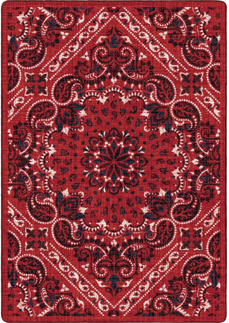 Kerchief - Rodeo Red Bandana Rug
