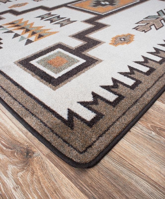 Old Crow - Worn Saddle Cowboy Rug