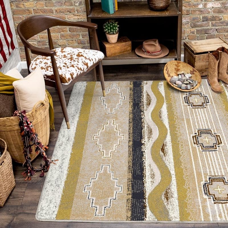 Brand New Old School - Spirit Cowboy American Dakota Rug