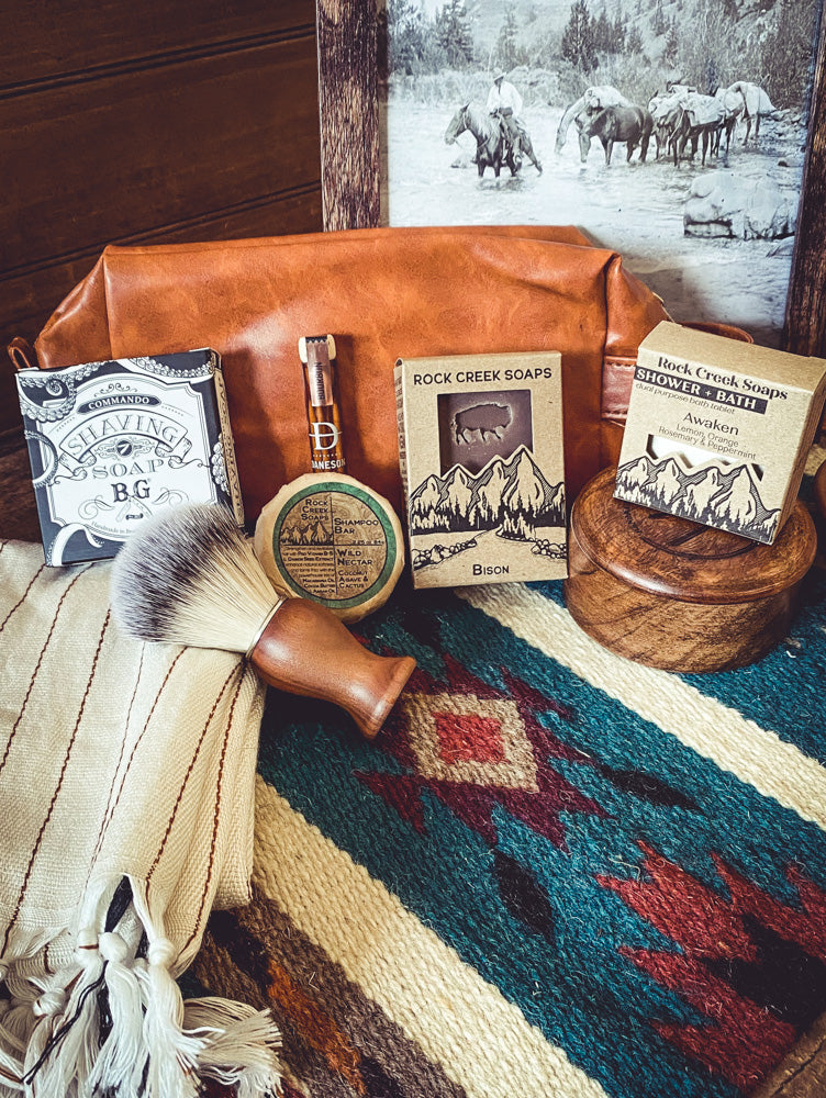 Cowboy Gift Box - Dopp kit | Toiletry gifts