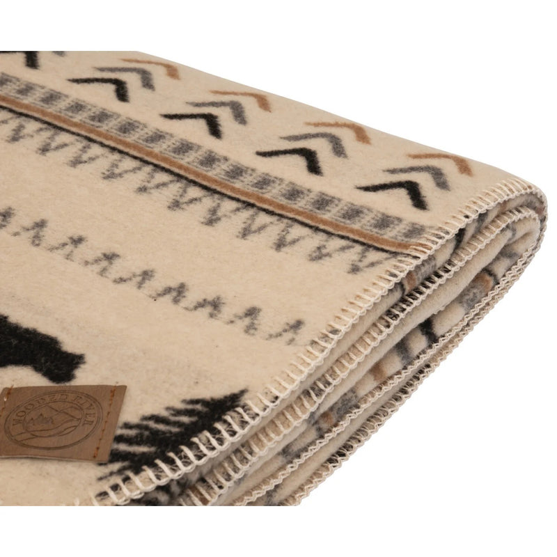 Boulder Throw | Wooded River Wool Blankets